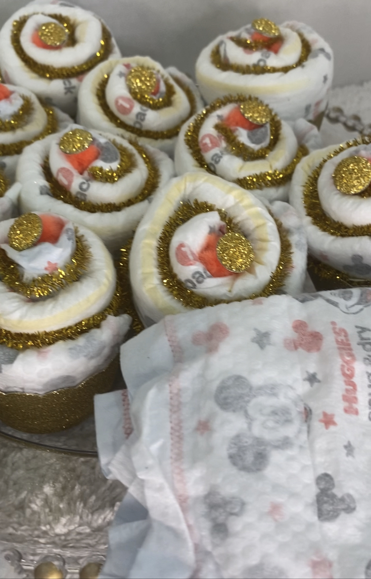 DIAPER CUPCAKES — Plenty Pennys LLC